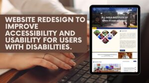 Website redesign to improve accessibility and usability for users with disabilities. - Webstep ...
